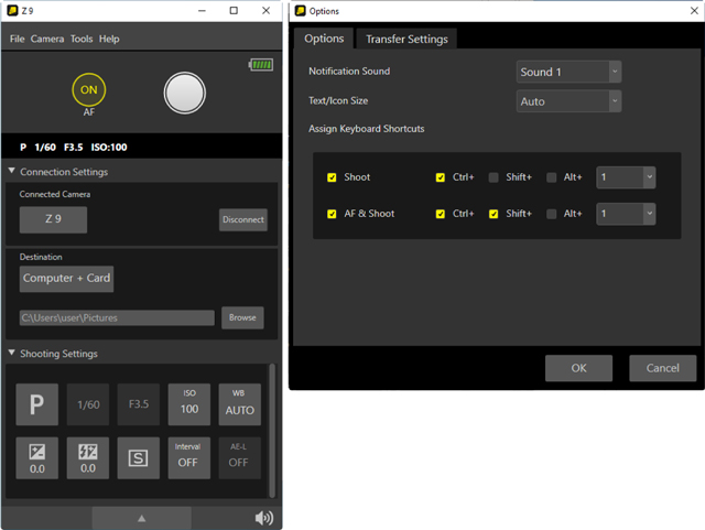 NX Tether | Easy-to-use tethered shooting software